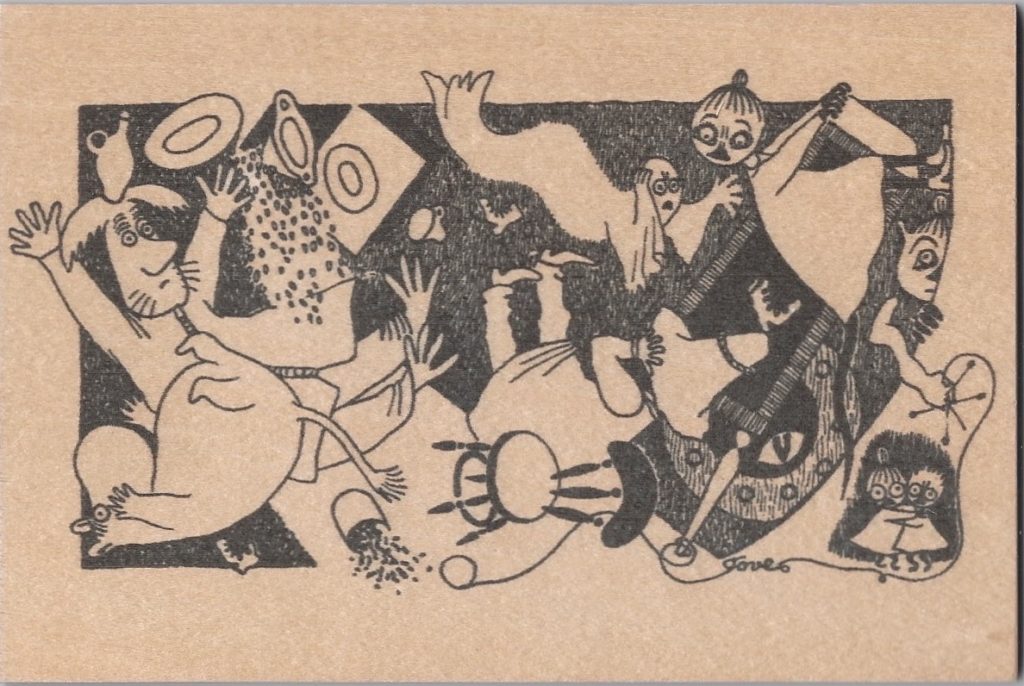 Onboard the Oshun Oxtra! wooden card - Come to Finland