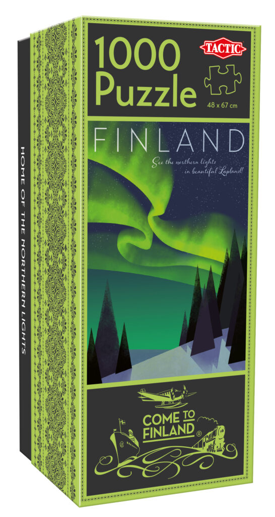 Puzzle: Home of the Northern Lights - Come to Finland