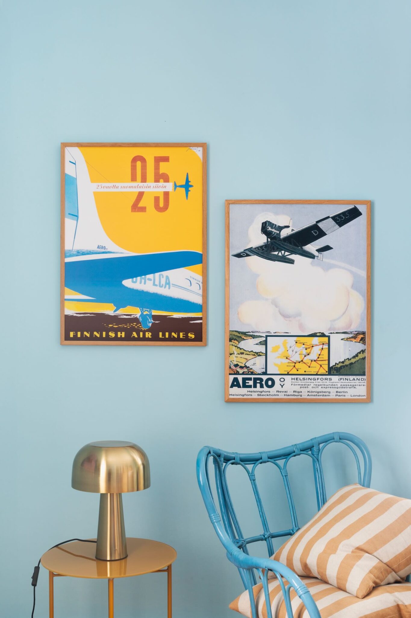 Aero Junkers 1925, poster 50x70 cm - Come to Finland